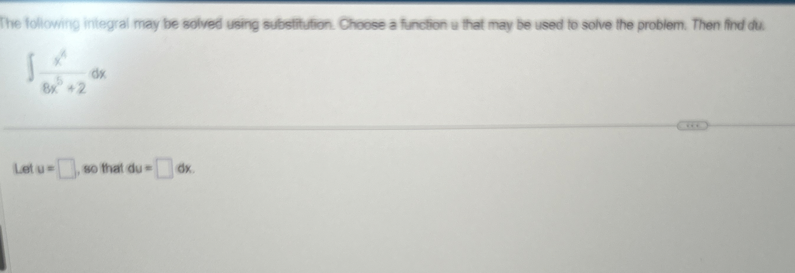 Solved The following integral may be solved using | Chegg.com