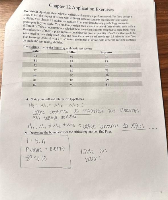 Solved Chapter 12 Application Exercises Exercise 2: Opinions | Chegg.com