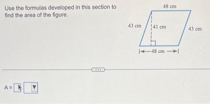Solved Use the formulas developed in this section to find | Chegg.com