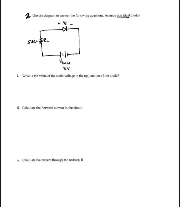 Solved 2. Use the diagram to answer the following questions. | Chegg.com