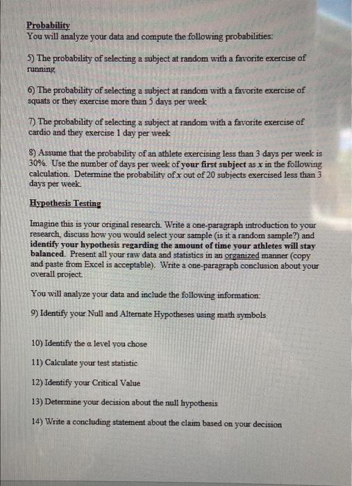 Solved MA-235 Final Project Spring 2021 Directions: You are | Chegg.com