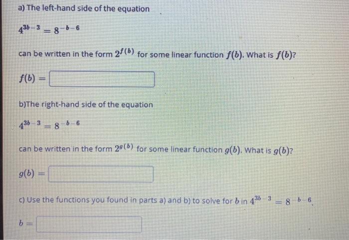 Solved a) The left-hand side of the equation 436 – 3 = 8-6-6 | Chegg.com