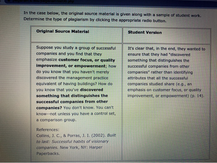 Solved php In the case below, the original source material | Chegg.com