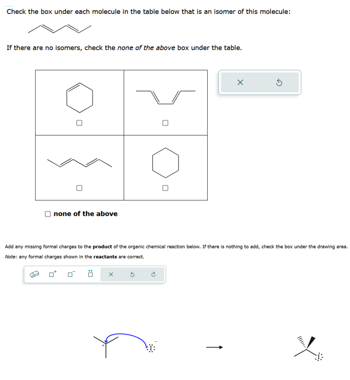 Solved Check the box under each molecule in the table below | Chegg.com