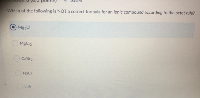 Solved Which of the following is NOT a correct formula for | Chegg.com