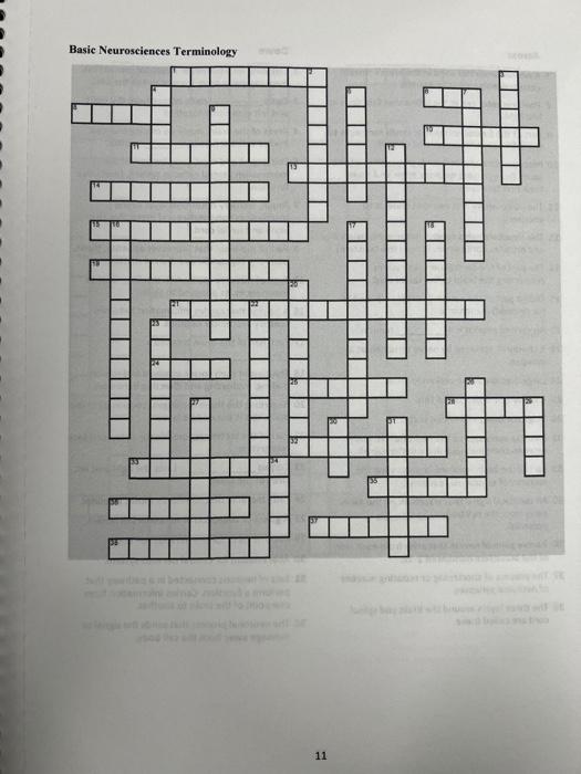 Solved Across 1 A neurotransmitter used in the brain's | Chegg.com