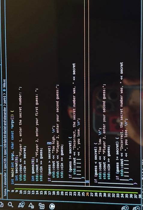 Solved why am i getting the incorrect output. whats wrong | Chegg.com