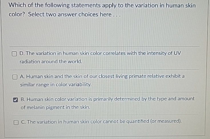 Solved Which of the following statements apply to the | Chegg.com