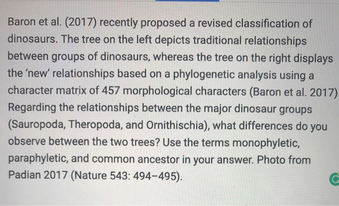 Solved Baron et al. (2017) recently proposed a revised | Chegg.com