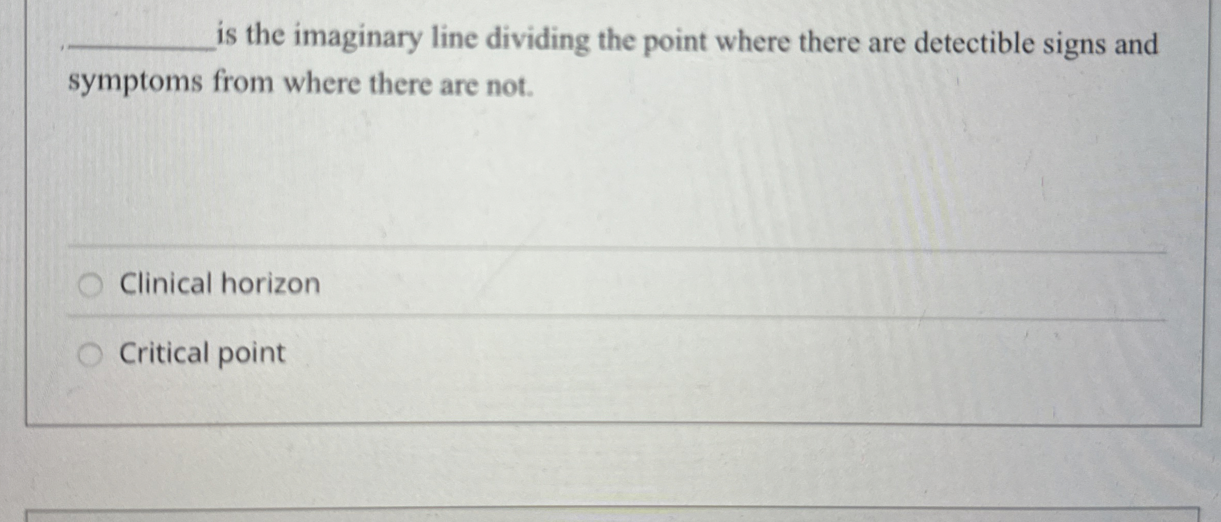 Solved is the imaginary line dividing the point where there | Chegg.com