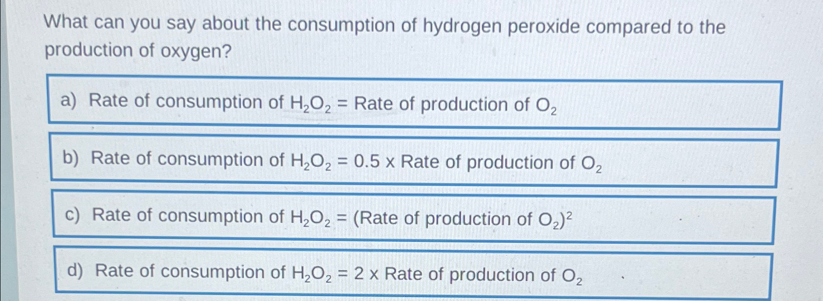 Solved What can you say about the consumption of hydrogen | Chegg.com