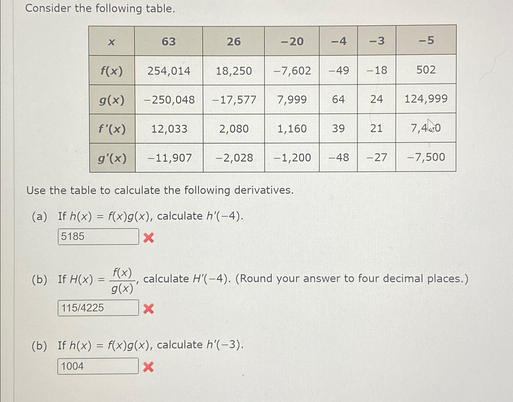 Solved Consider the following | Chegg.com
