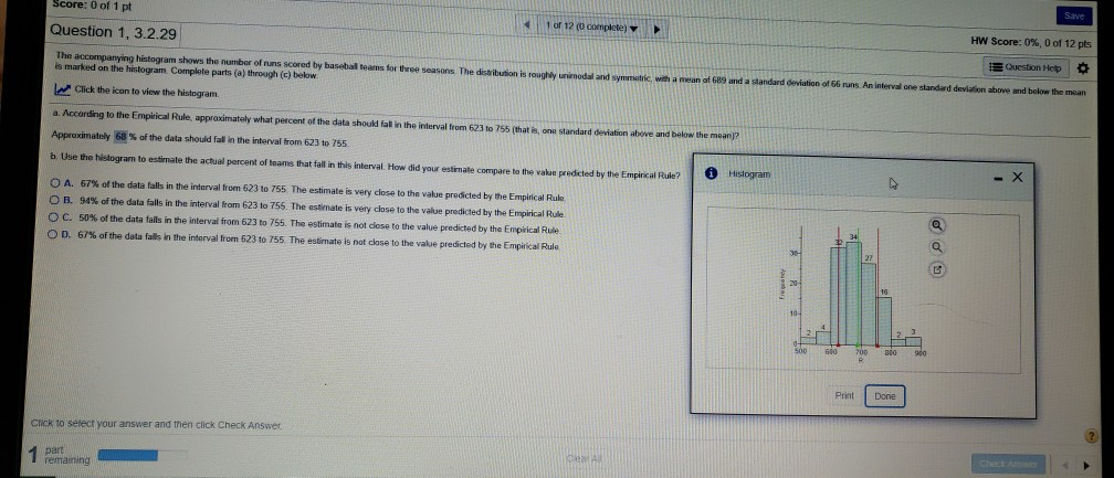 Solved Save Score 0 Of 1 Pt 1 Of 12 0 Complete Hw Score