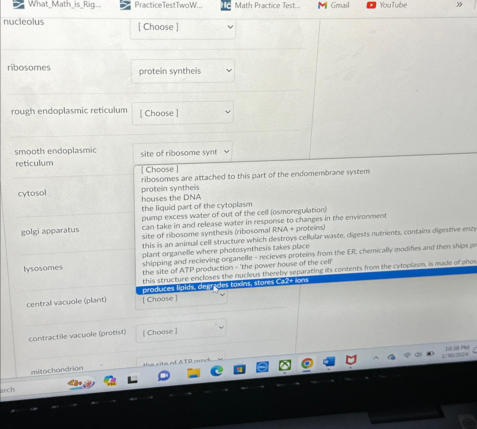 Solved What_Math_is_Rig...PracticeTestTwoW...Math Practice | Chegg.com