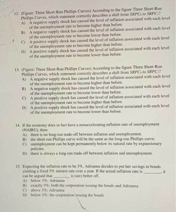 Solved 1. If actual output is equal to potential output and | Chegg.com