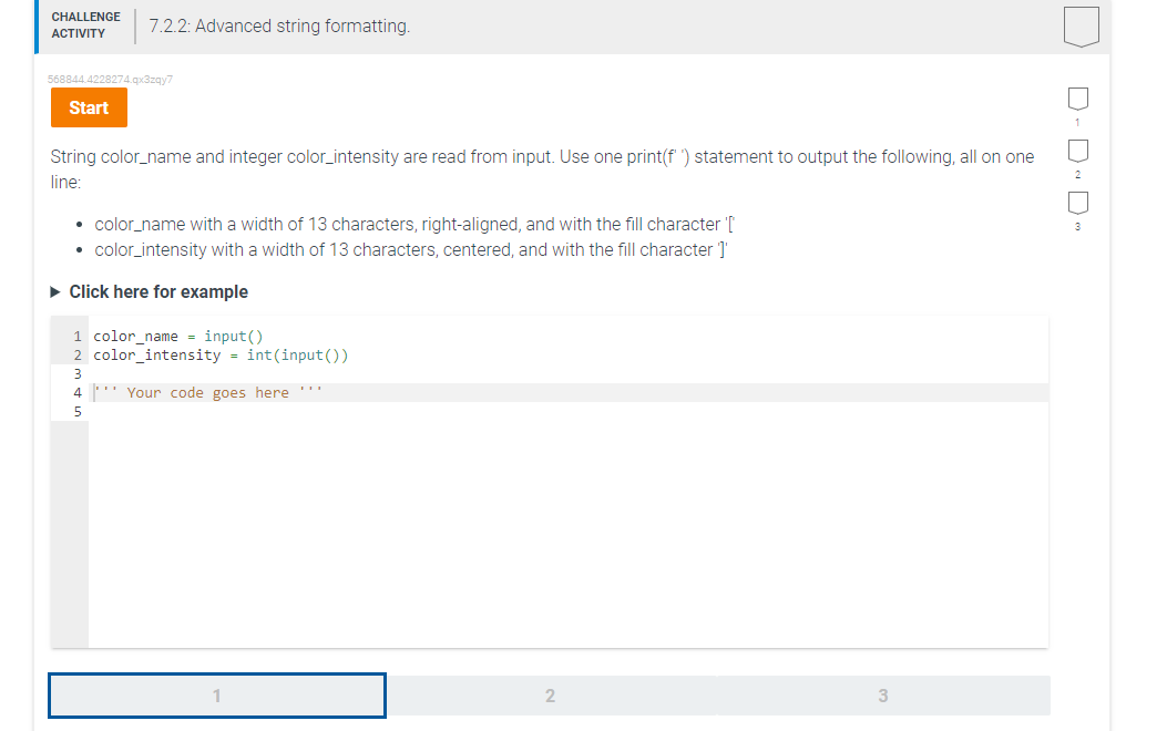 Solved String color_name and integer color_intensity are | Chegg.com