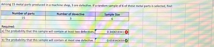 Solved can someone give me the correct EXCEL formula. its | Chegg.com