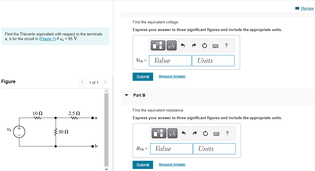 Solved Find the Equivalent Voltage Find the Equivalent | Chegg.com