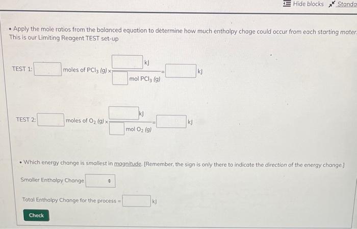 Solved Calculate the overall change in enthalpy that occurs | Chegg.com