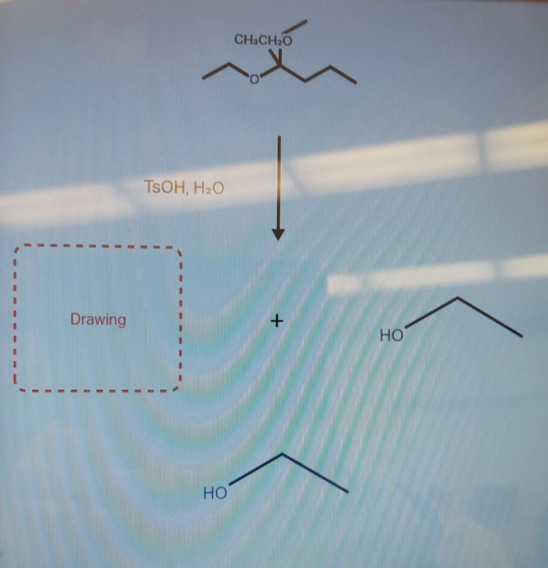Solved CHCH2O TsOH, H2O Drawing HO HO | Chegg.com