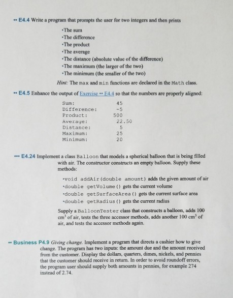 Solved Java programming and Eclipse program requirements | Chegg.com