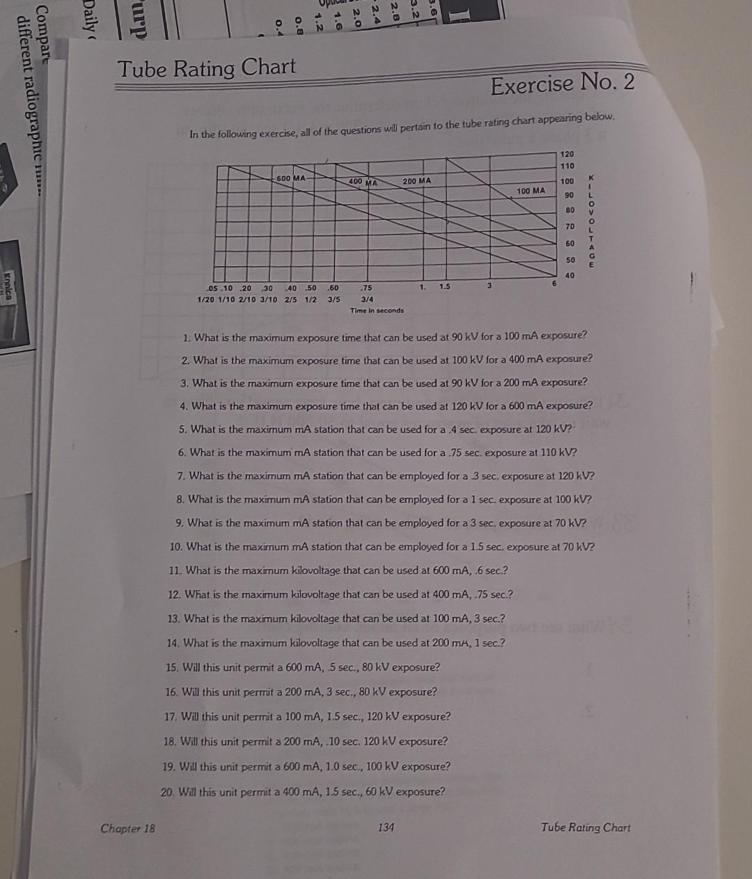 Solved 31. Utilizing the following chart determine the | Chegg.com