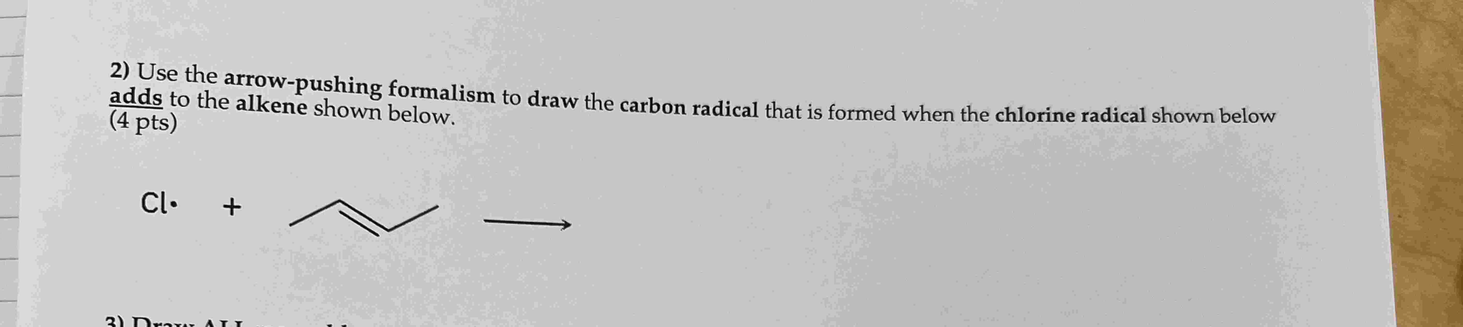 Solved Use the arrow-pushing formalism to draw the carbon | Chegg.com