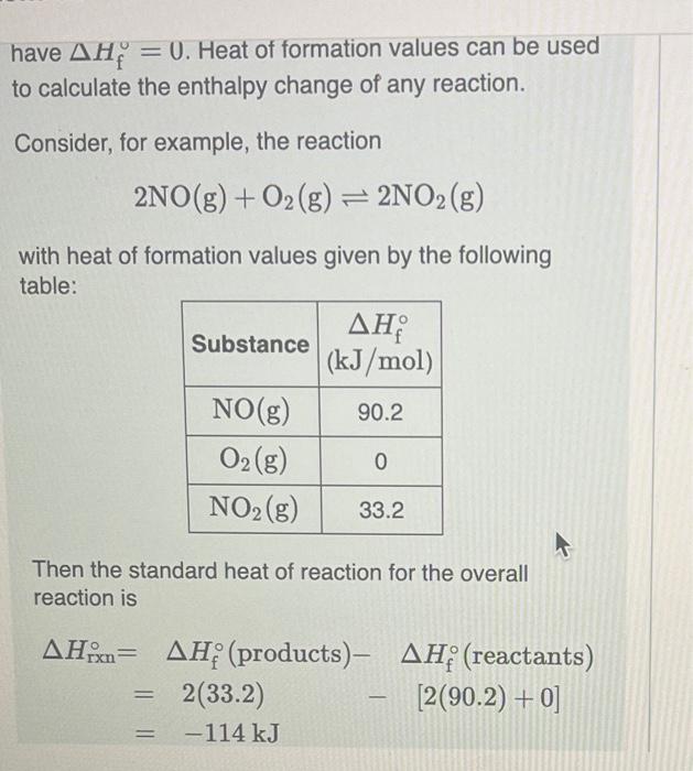 Solved The standard heat of formation, ΔHf∘, is defined as | Chegg.com