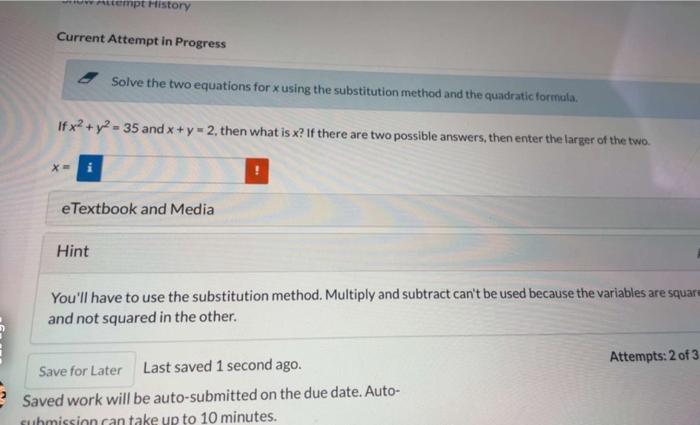 Solved Question | Chegg.com