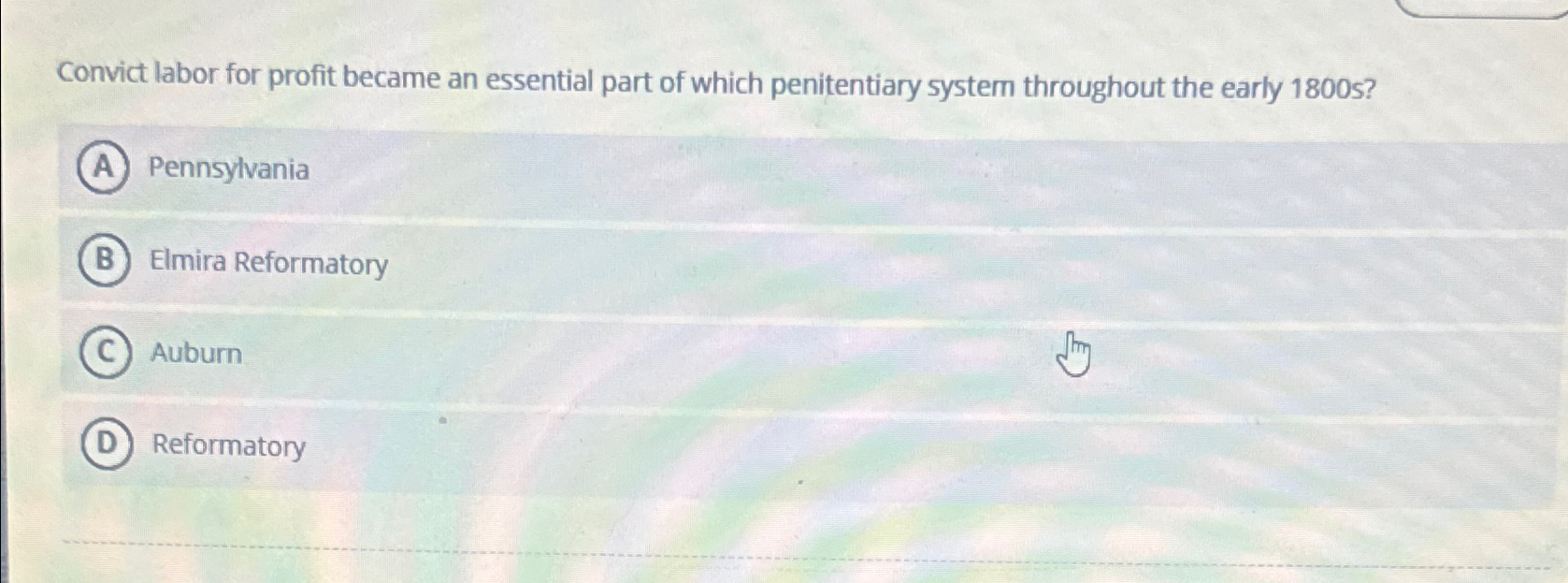 Solved Convict labor for profit became an essential part of | Chegg.com