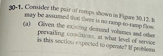 Solved 30-1. Consider the pair of ramps shown in Figure | Chegg.com
