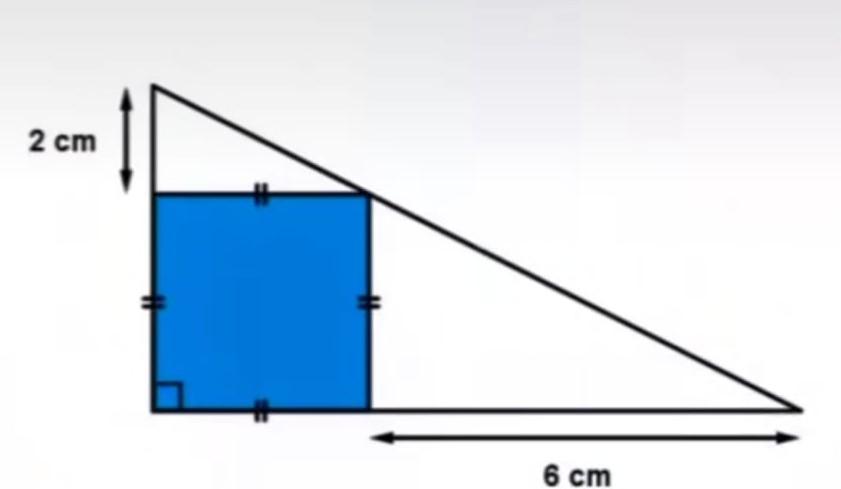 Solved Area of the blue square | Chegg.com