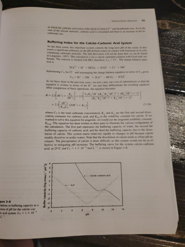 Solved spreadshe 42. Calculate the buffering index for the | Chegg.com