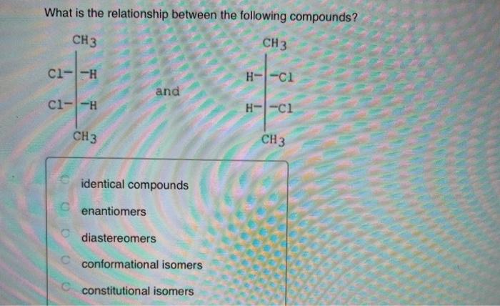 Solved What is the relationship between the following | Chegg.com
