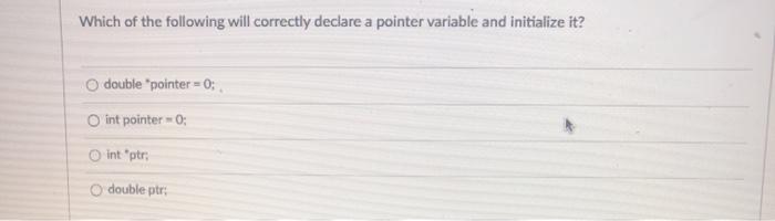 Solved Assuming that the pointer variable ptr has been | Chegg.com