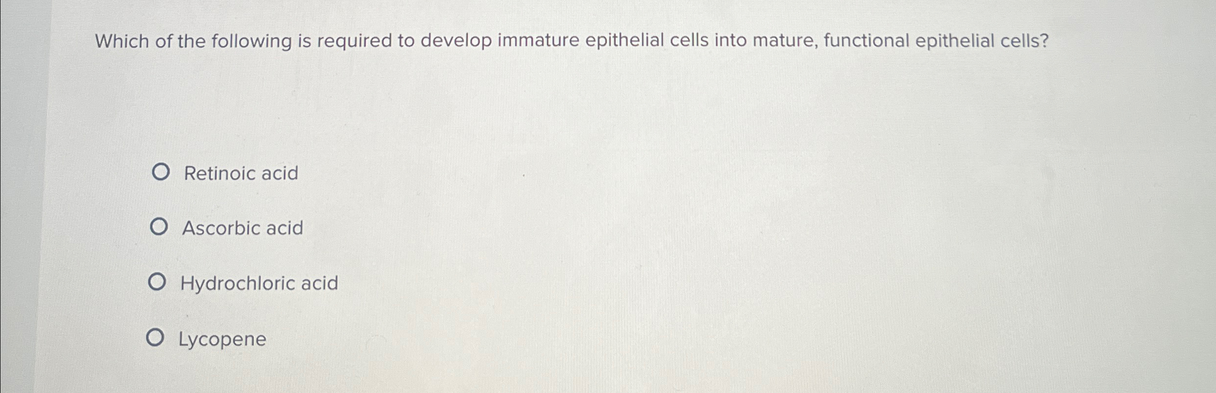 Solved Which of the following is required to develop | Chegg.com