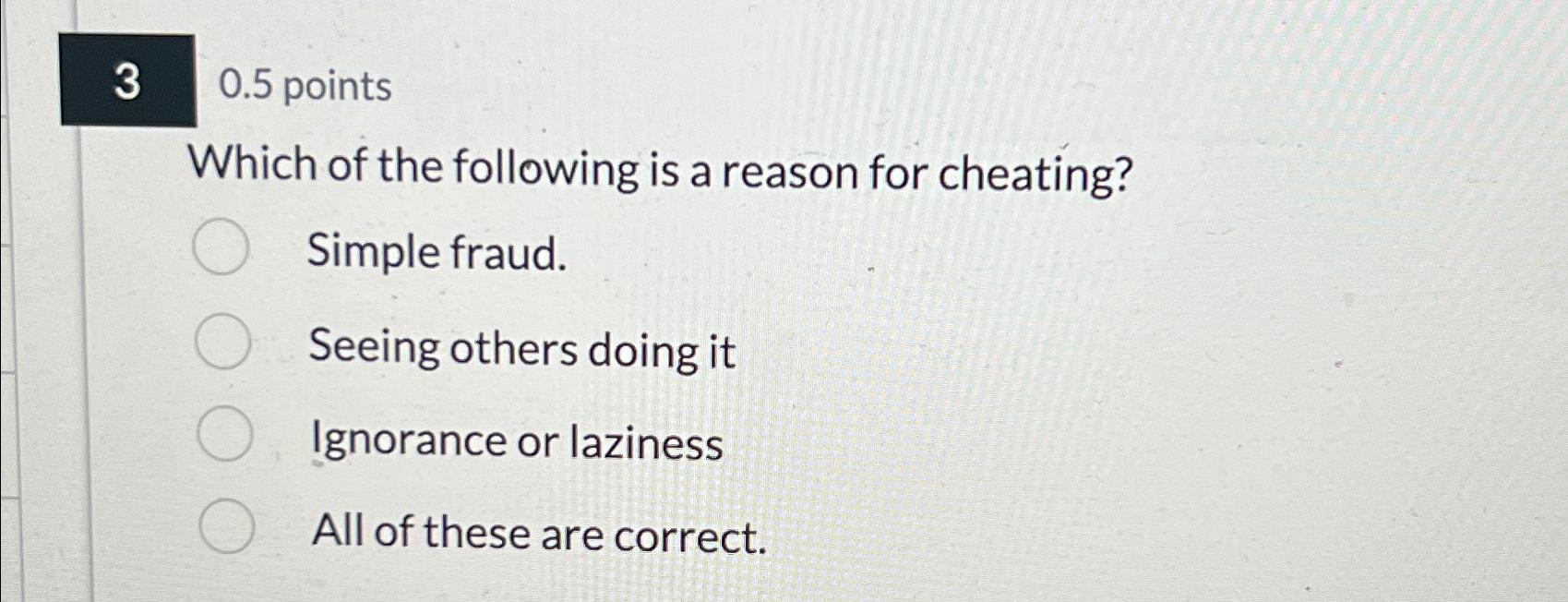 Solved Which of the following is a reason for | Chegg.com