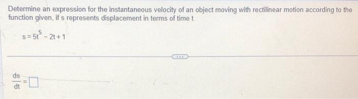 Solved Determine an expression for the instantaneous | Chegg.com