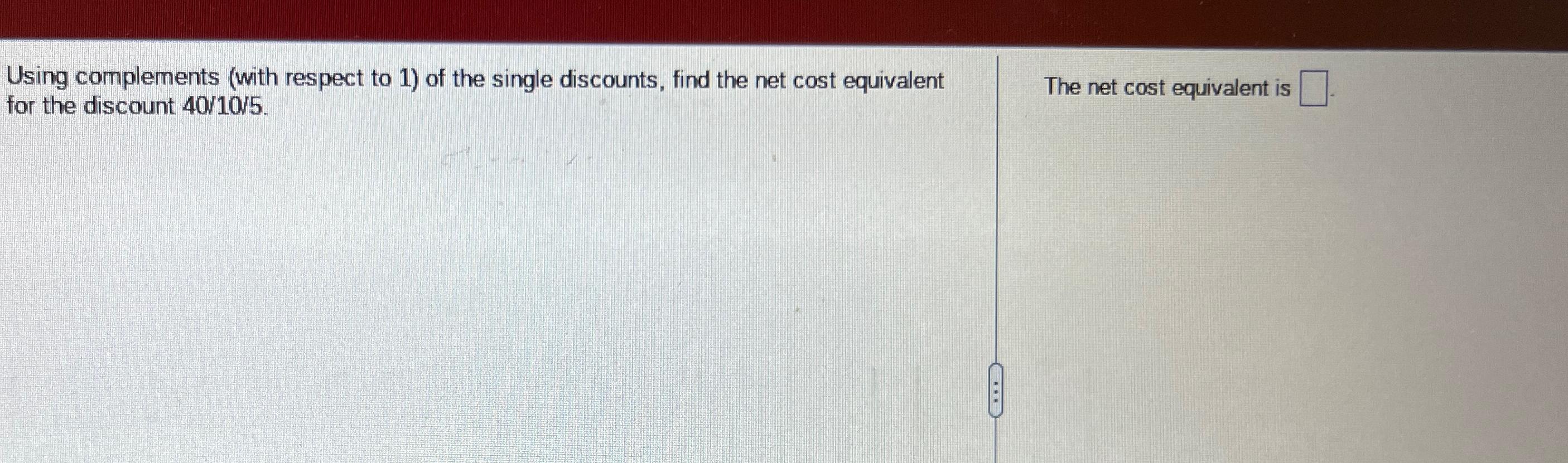 Solved Using complements (with respect to 1) ﻿of the single | Chegg.com