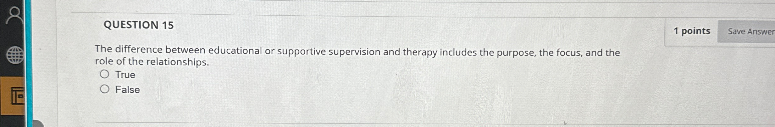 Solved QUESTION 151 ﻿pointsThe difference between | Chegg.com