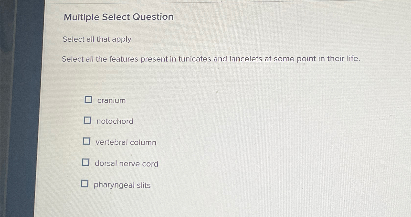 Solved Multiple Select QuestionSelect all that applySelect | Chegg.com