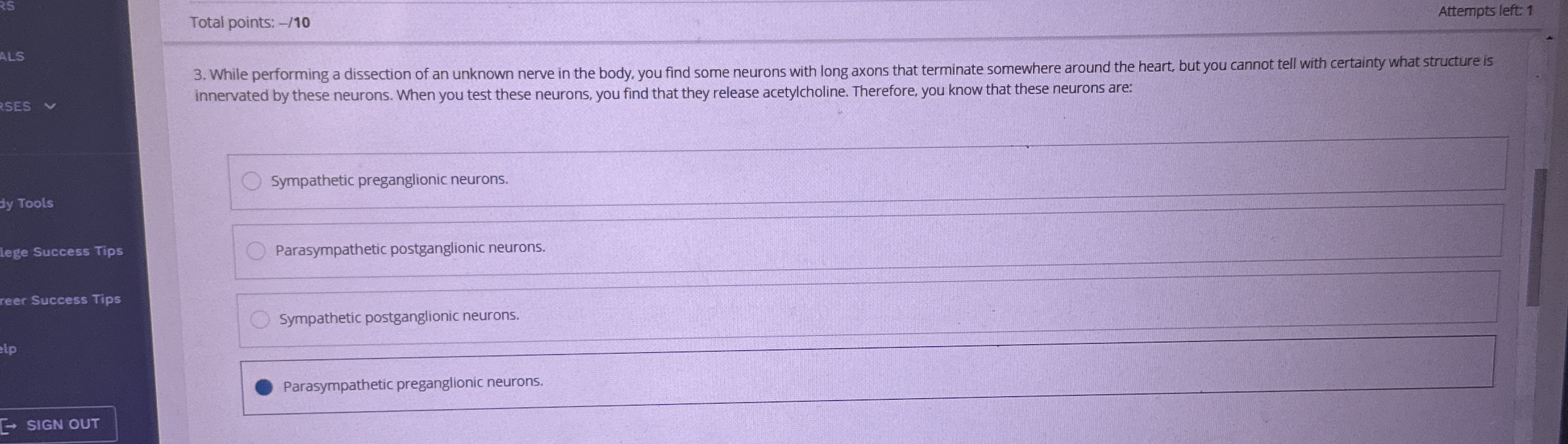 Solved Total points: -110Attempts left: 13. ﻿While | Chegg.com