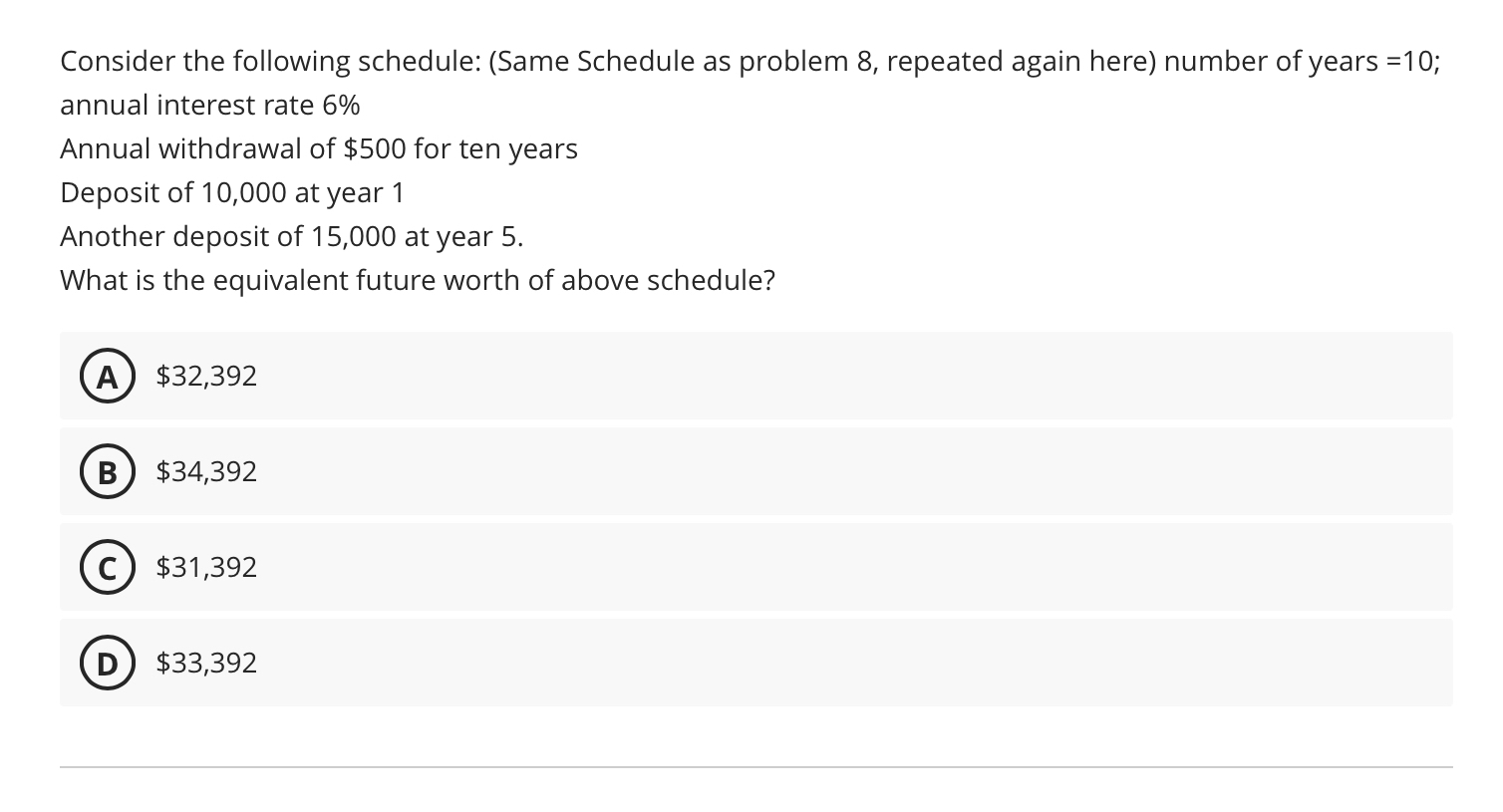 Solved Consider the following schedule: (Same Schedule as | Chegg.com