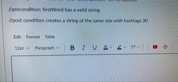 Solved Implement the function whose header is given below. | Chegg.com