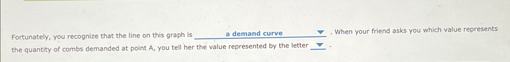 Solved Fortunately, you recognize that the line on this | Chegg.com