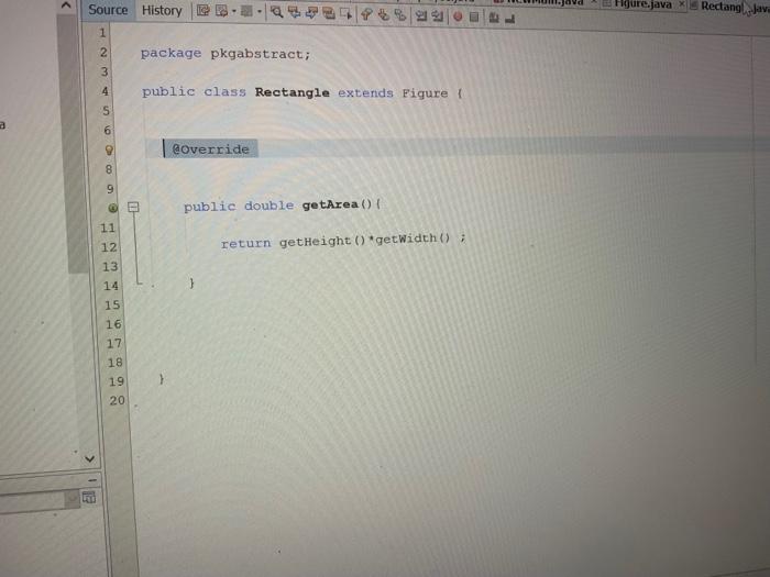 Solved Uce PS 9 Rectand 1 2 3 package pkgabstract; 4 000 N 5 | Chegg.com