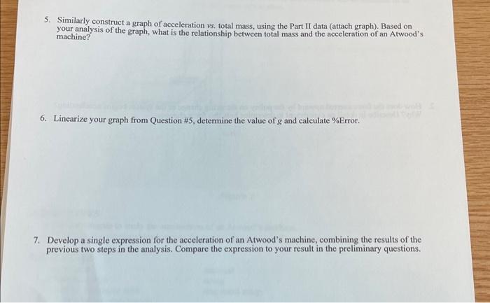 Table 1: Part l: Constant Total Mass Table 2: Part | Chegg.com