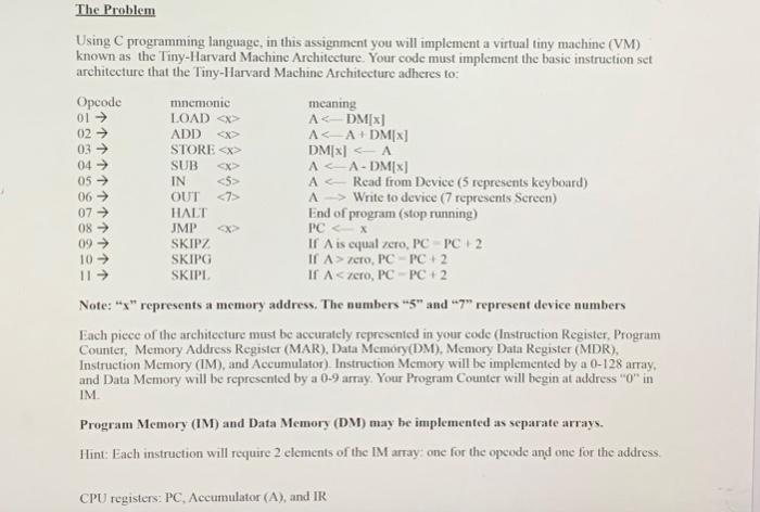 Solved All other CPU registers are of type int exeept IR | Chegg.com