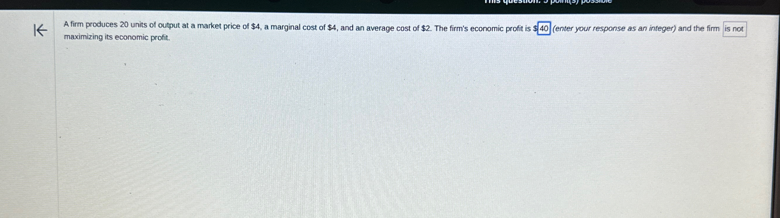 Solved maximizing its economic profit. | Chegg.com Solved maximizing its economic profit. | Chegg.com