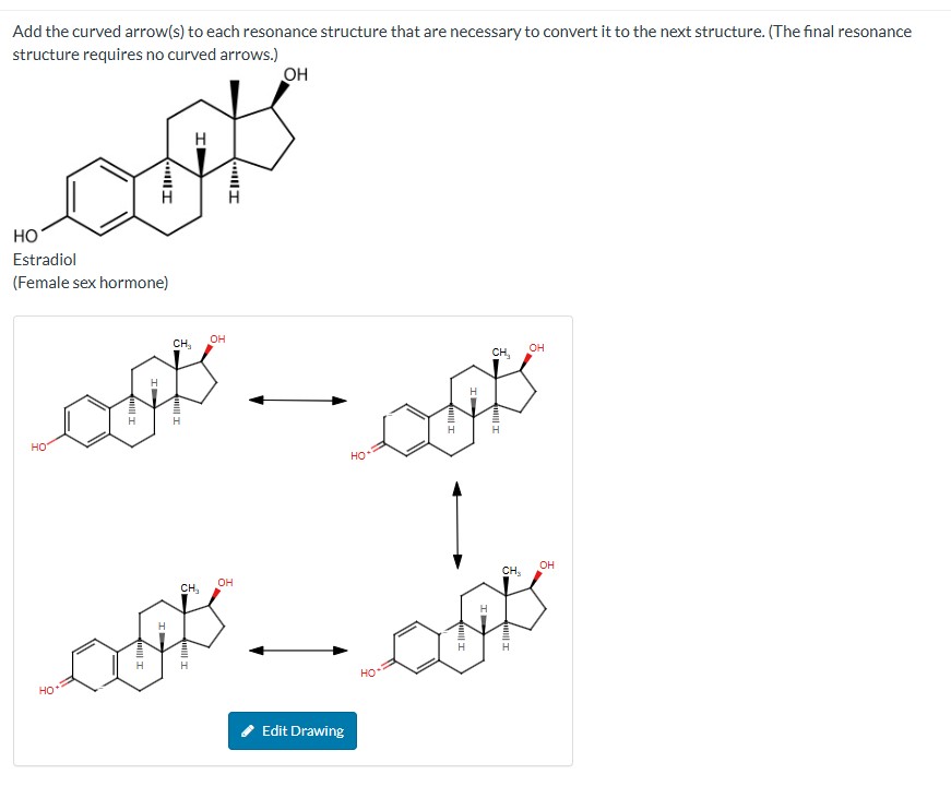 Solved Add the curved arrow(s) ﻿to each resonance structure | Chegg.com